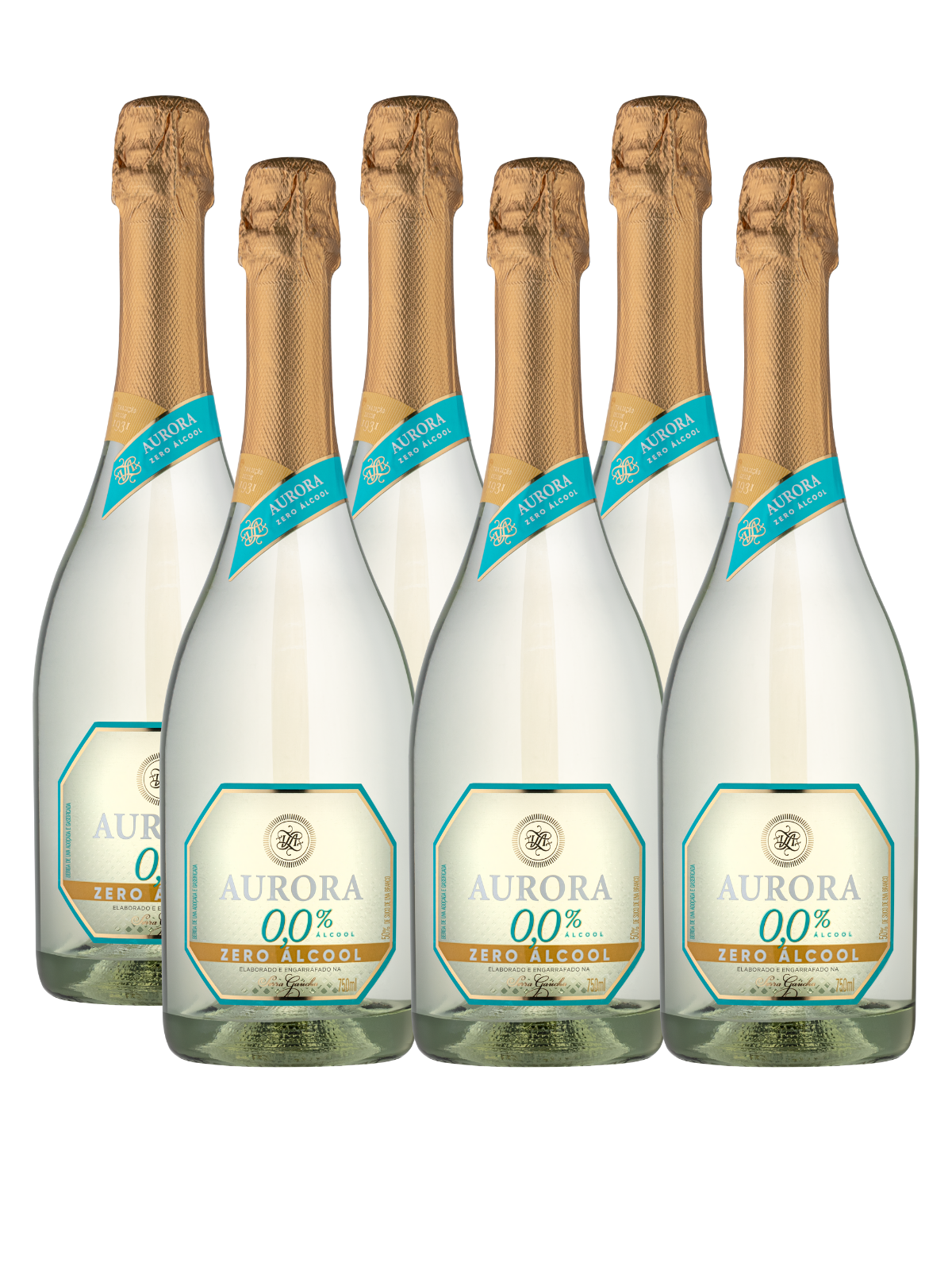 Kit Mini Espumante Moscatel com 12 un. | Vinícola Aurora