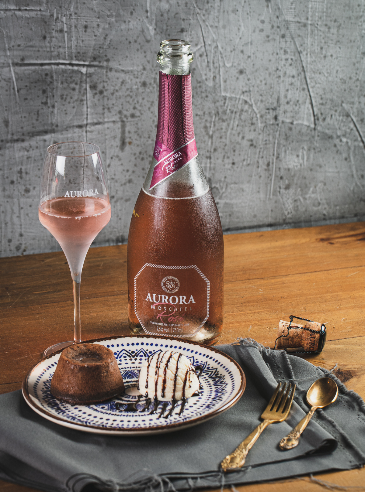 Aurora Moscatel Rosé | Vinícola Aurora