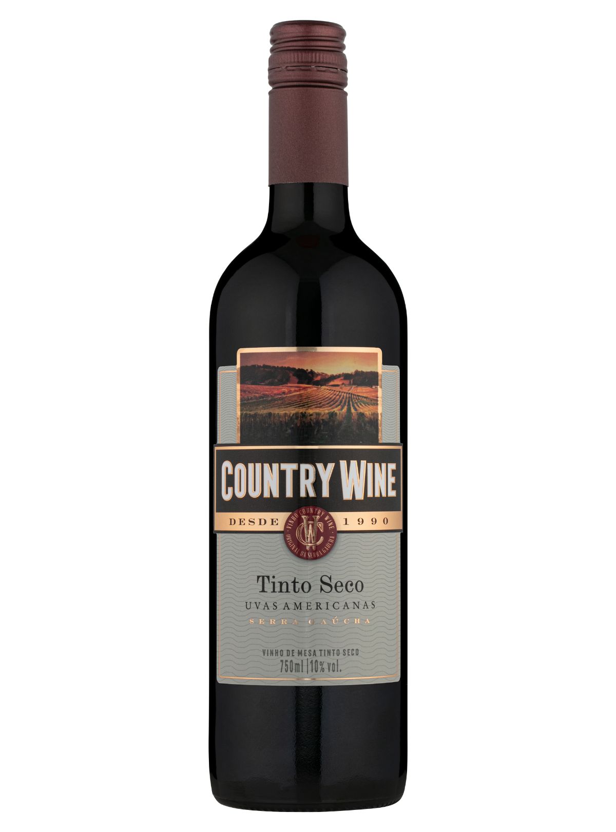 Vinho Country Wine Tinto Seco | Vinícola Aurora