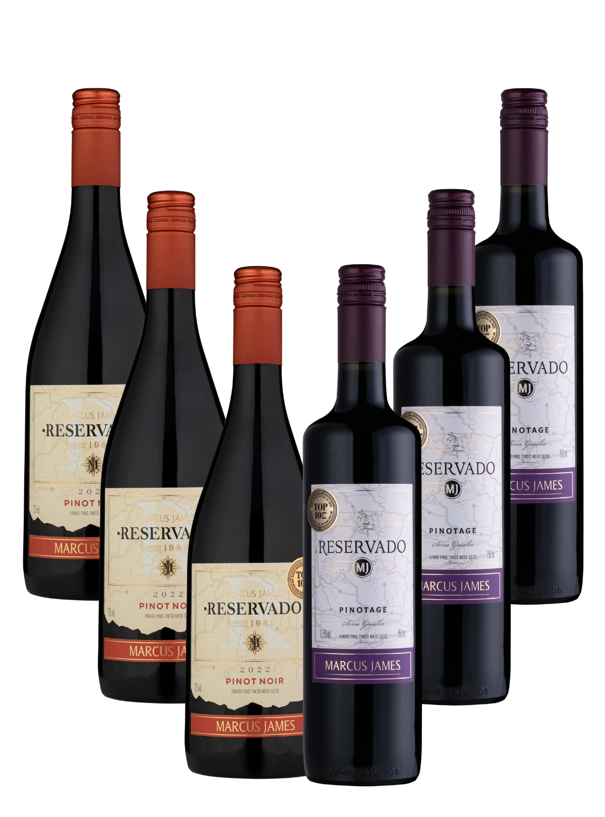 Kit Marcus James Pinot Noir e Pinotage | Vinícola Aurora